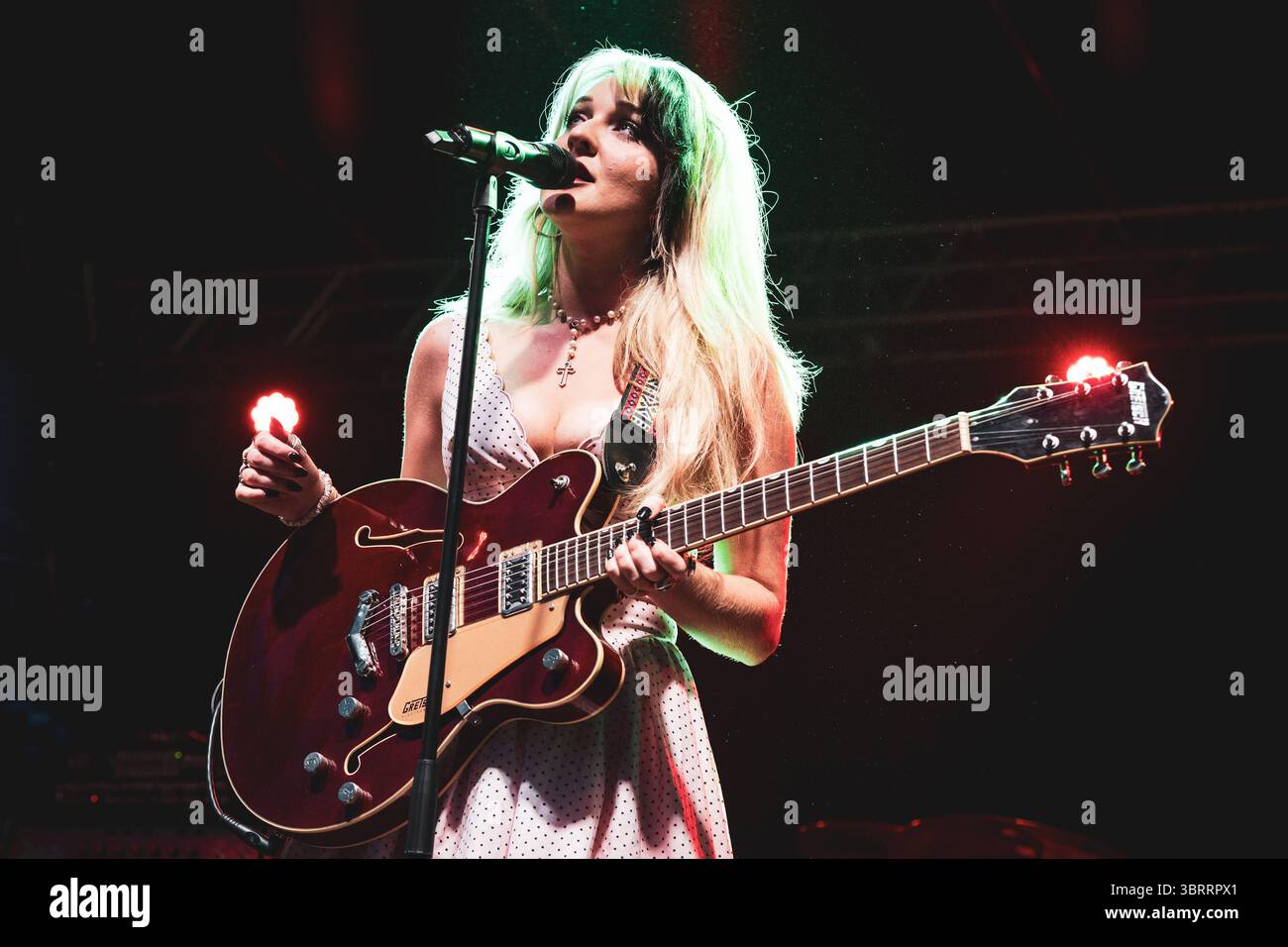 ITALY, TORINO, JUNE 10th 2025: The British singer and songwriter Luvcat ...