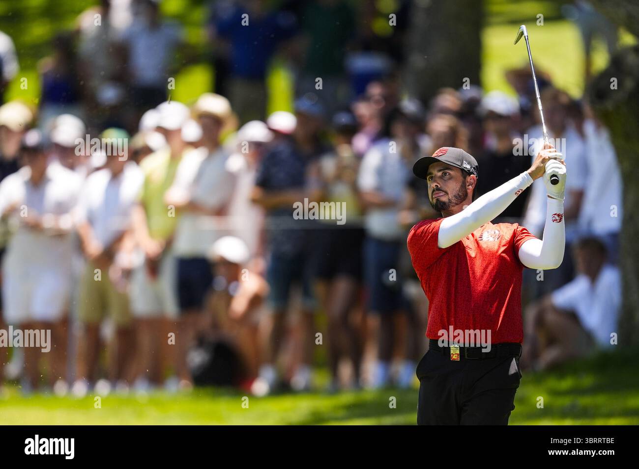 Abraham Ancer of Fireball team during the final round of the LIV Golf ...