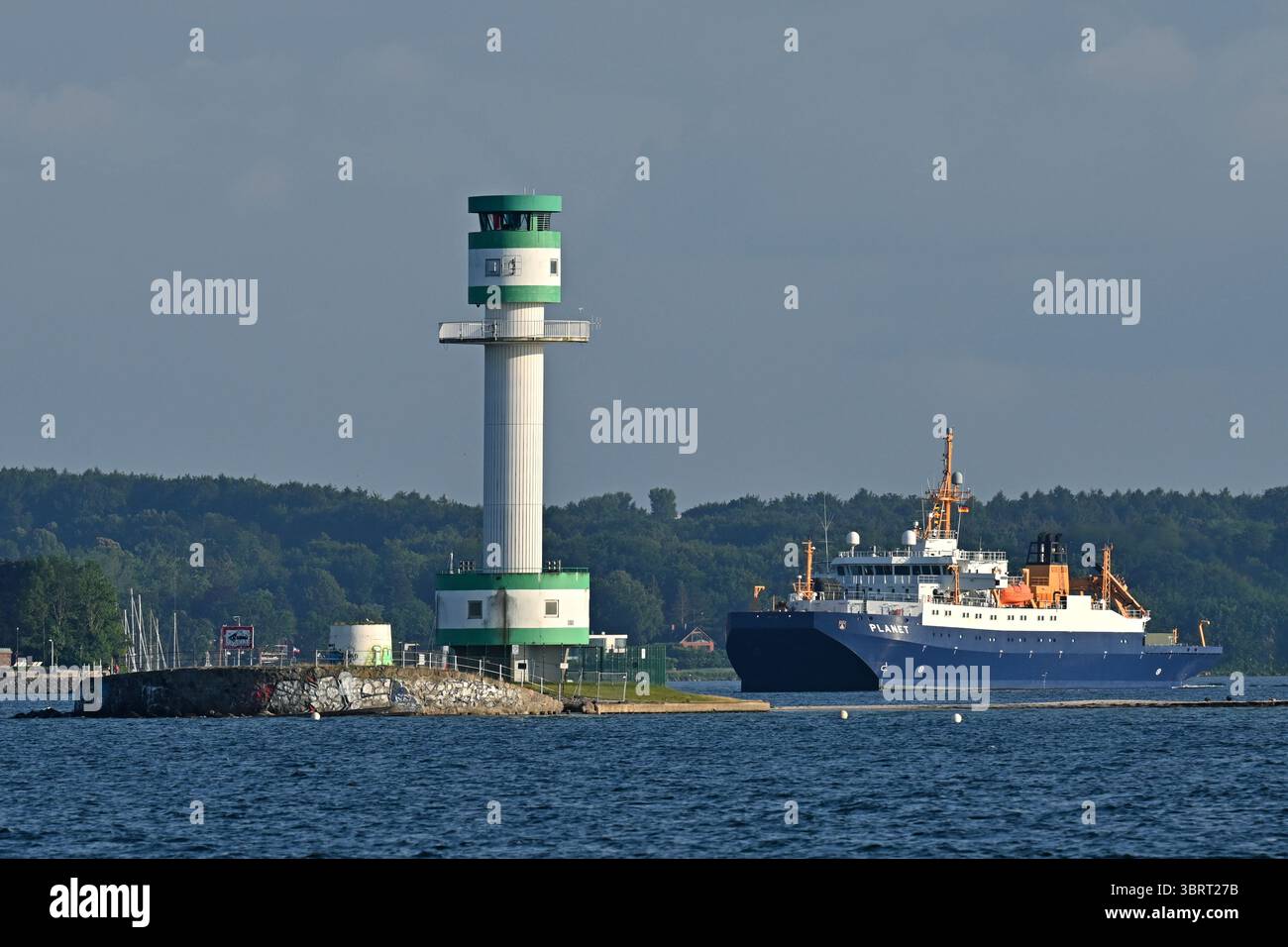 German Navys Research Ship PLANET at the Kiel Fjord Stock Photo - Alamy
