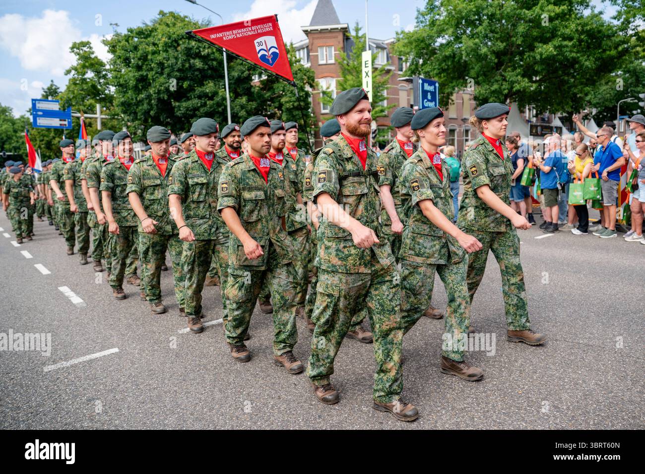 2025-07-13 Flagparade before Four Days Marches Nijmegen NIJMEGEN ...
