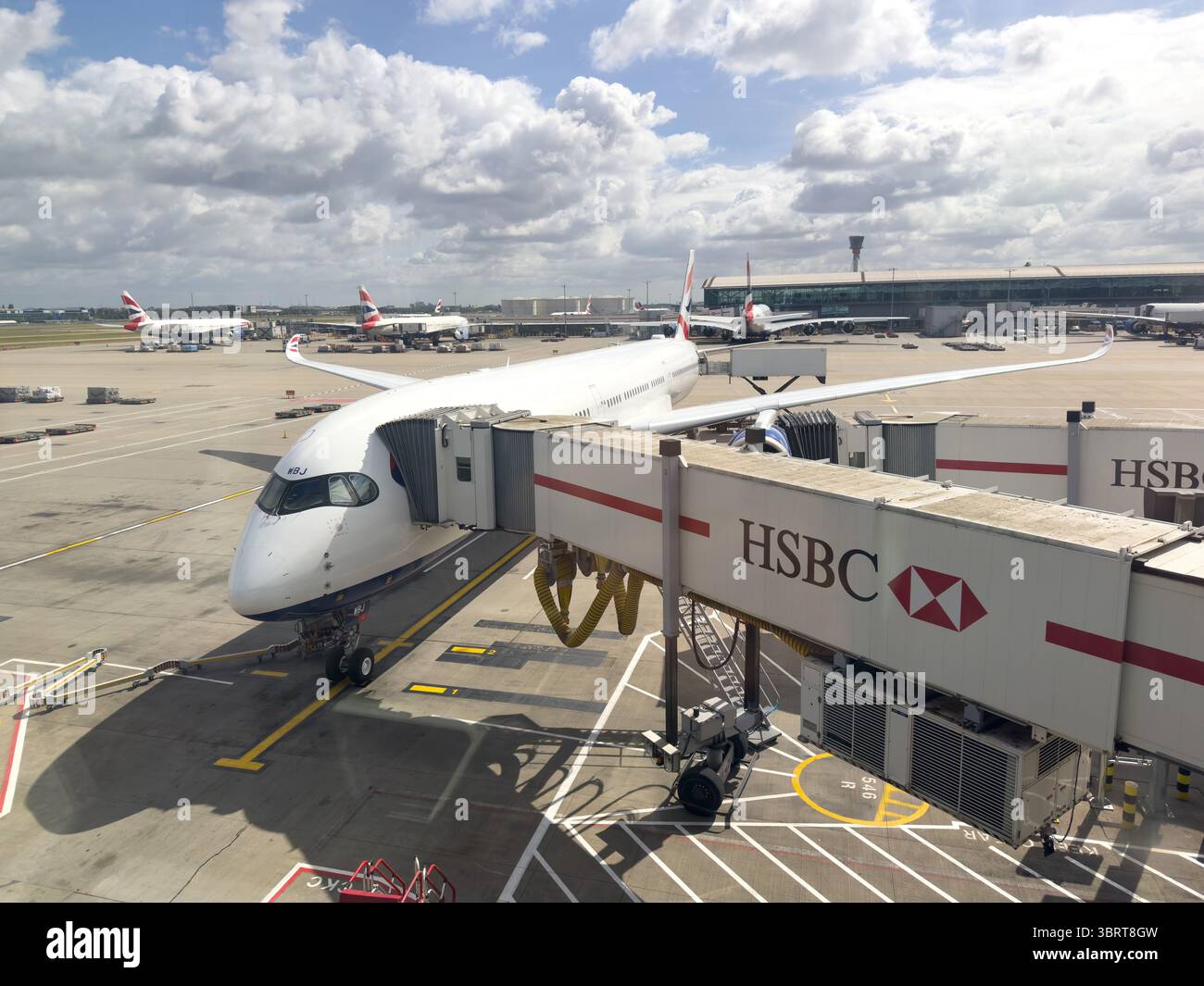 26 MAY 2025 - London, UK - London Heathrow airport in the departure ...