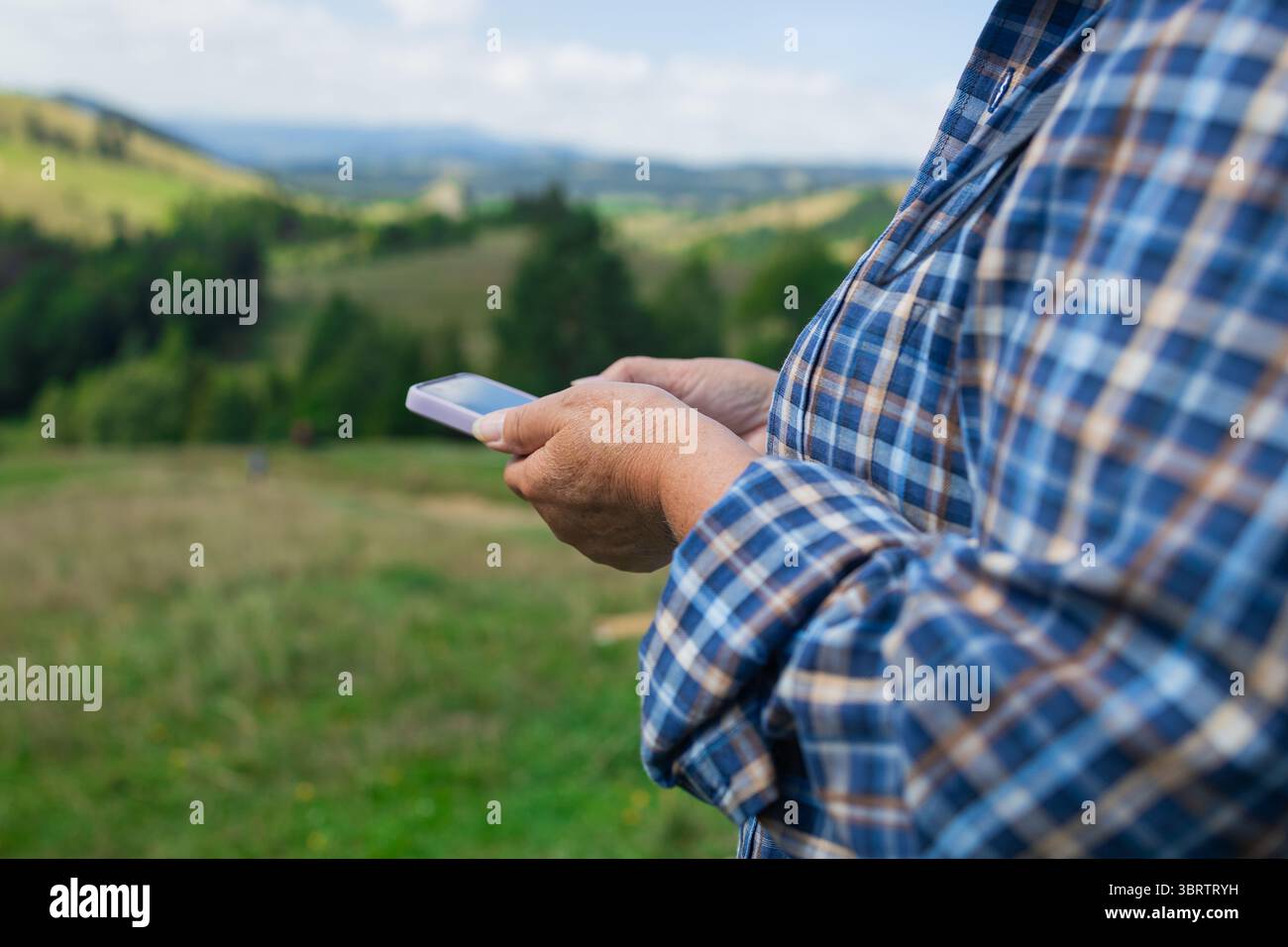 Digital Route to the Destination Stock Photo - Alamy