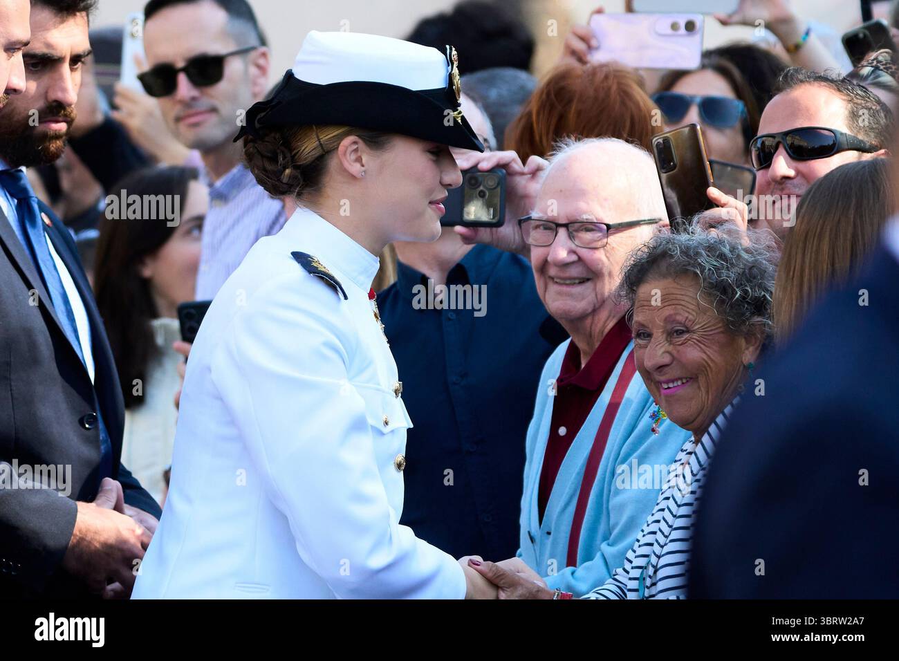 Crown Princess Leonor attends Medal of Gold of Galicia at Pazo Raxoi on ...