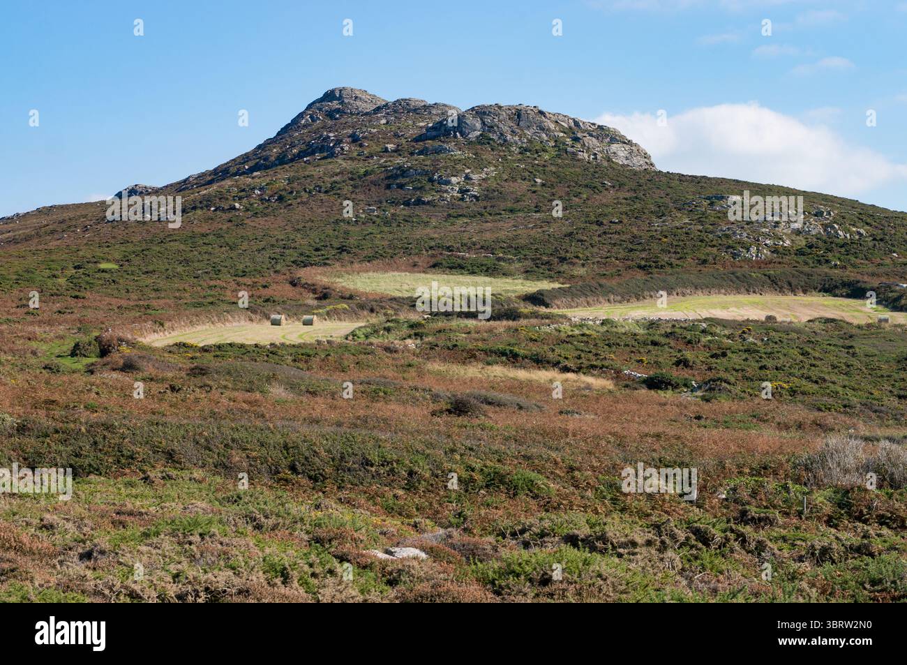 Carn Llidi, viewed from the coast path Stock Photo - Alamy