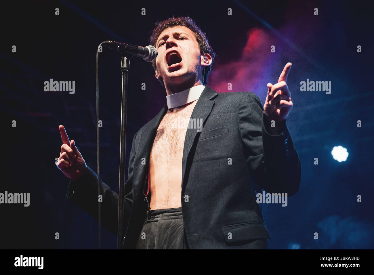 ITALY, TORINO, JUNE 10TH 2025: The English post punk band Shame (in the ...