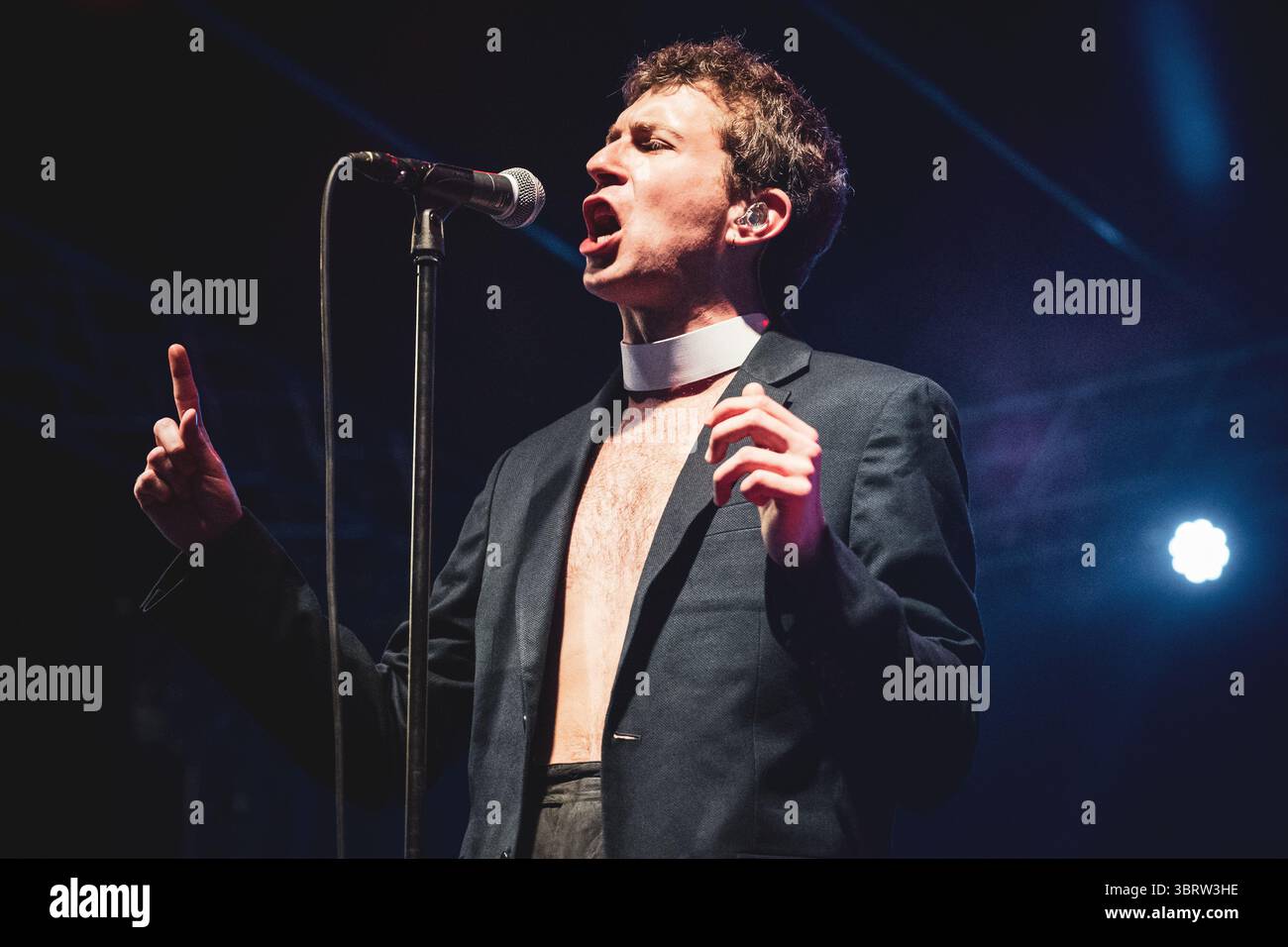 ITALY, TORINO, JUNE 10TH 2025: The English post punk band Shame (in the ...