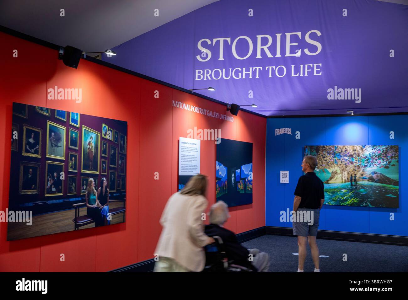 UK, England, Salford, MediaCityUK, NPG, Stories Brought to Life ...