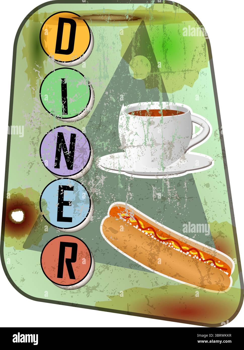 Archival restaurant Stock Vector Images - Alamy