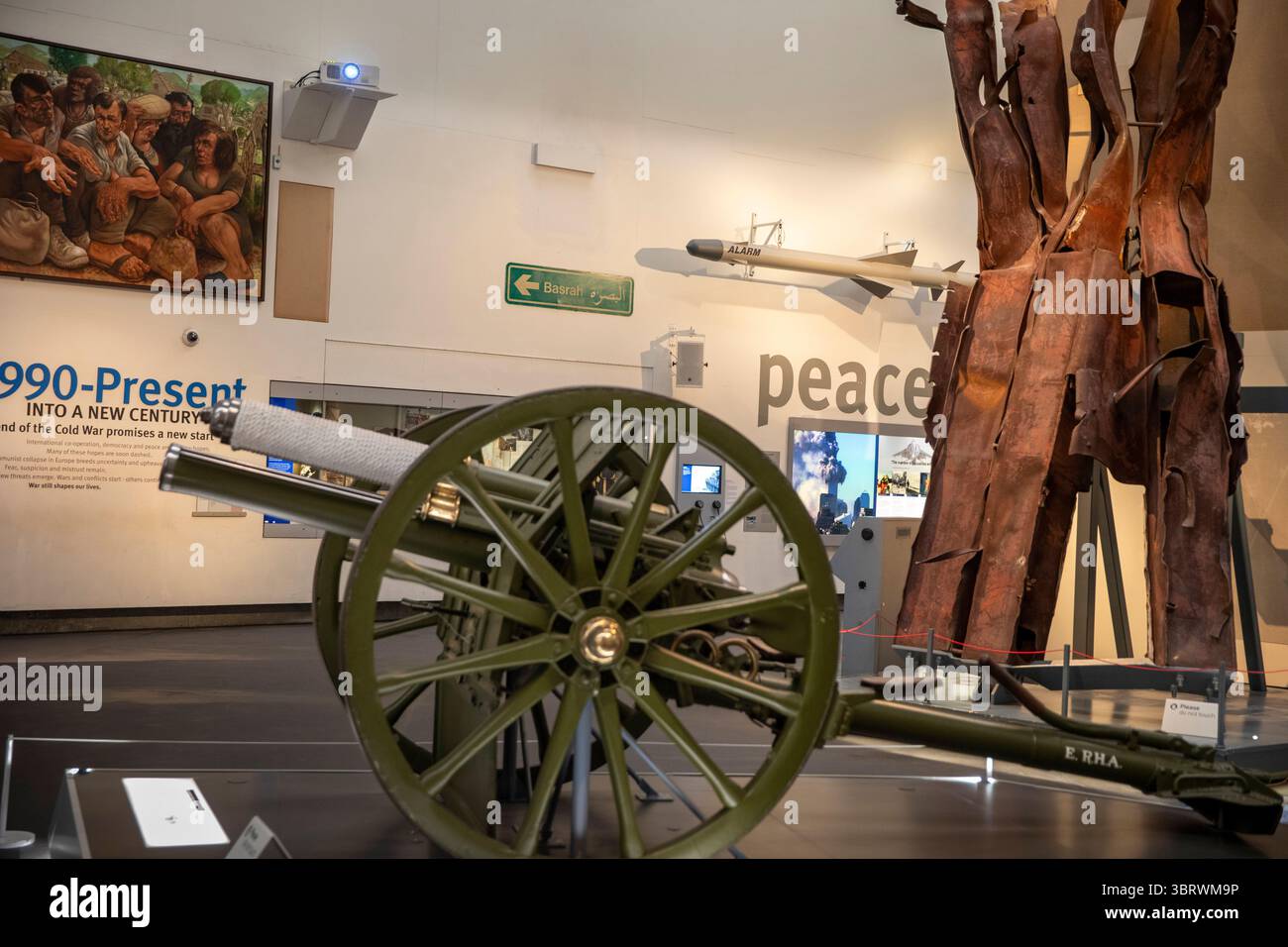 UK, England, Manchester, Trafford Park, Imperial War Museum North ...