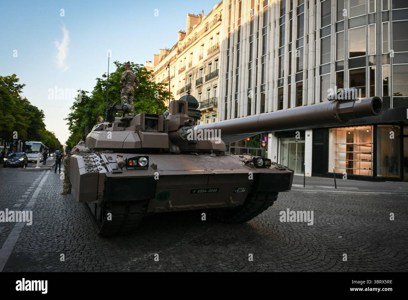 French military units prepare themselves for the Bastille Day military ...