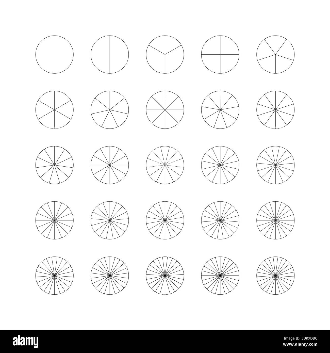 Pie chart 14 Stock Vector Images - Alamy