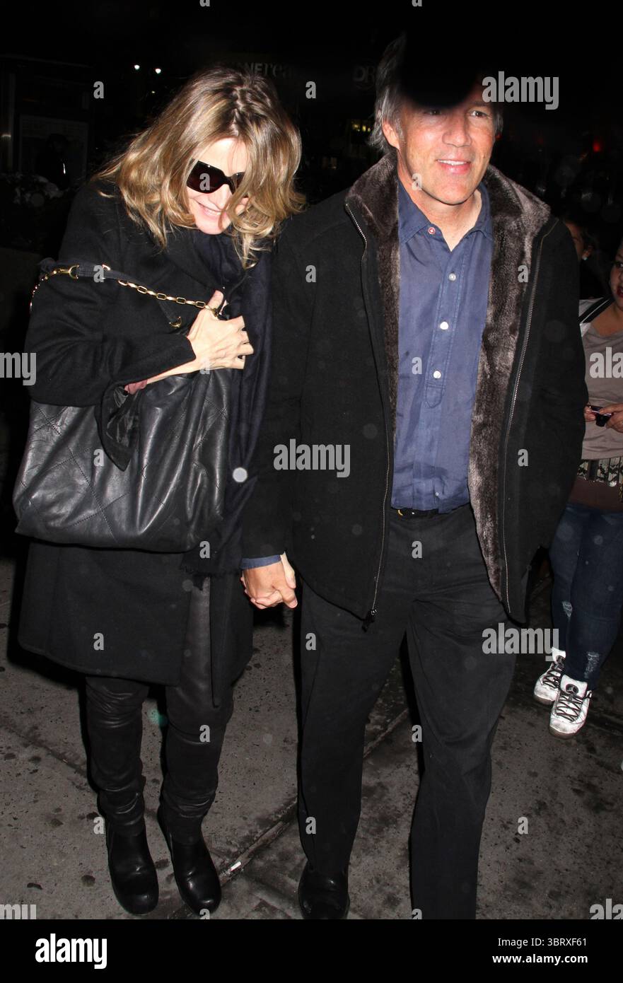 Michelle Pfeiffer and husband David E. Kelly at the Lady Gaga concert ...