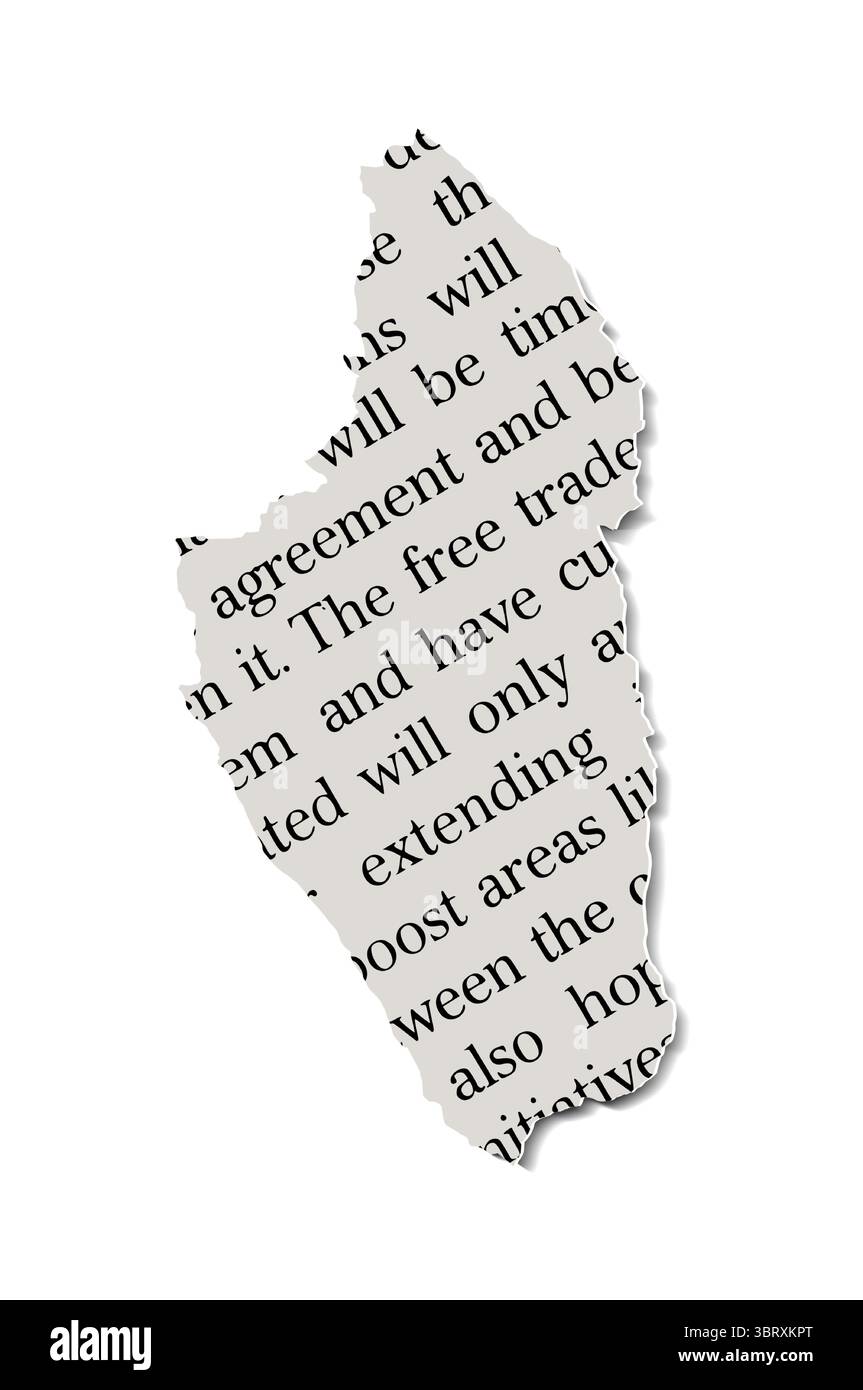 Torn Paper Sheet with Text, Ripped Newspaper, Handwritten Edged ...