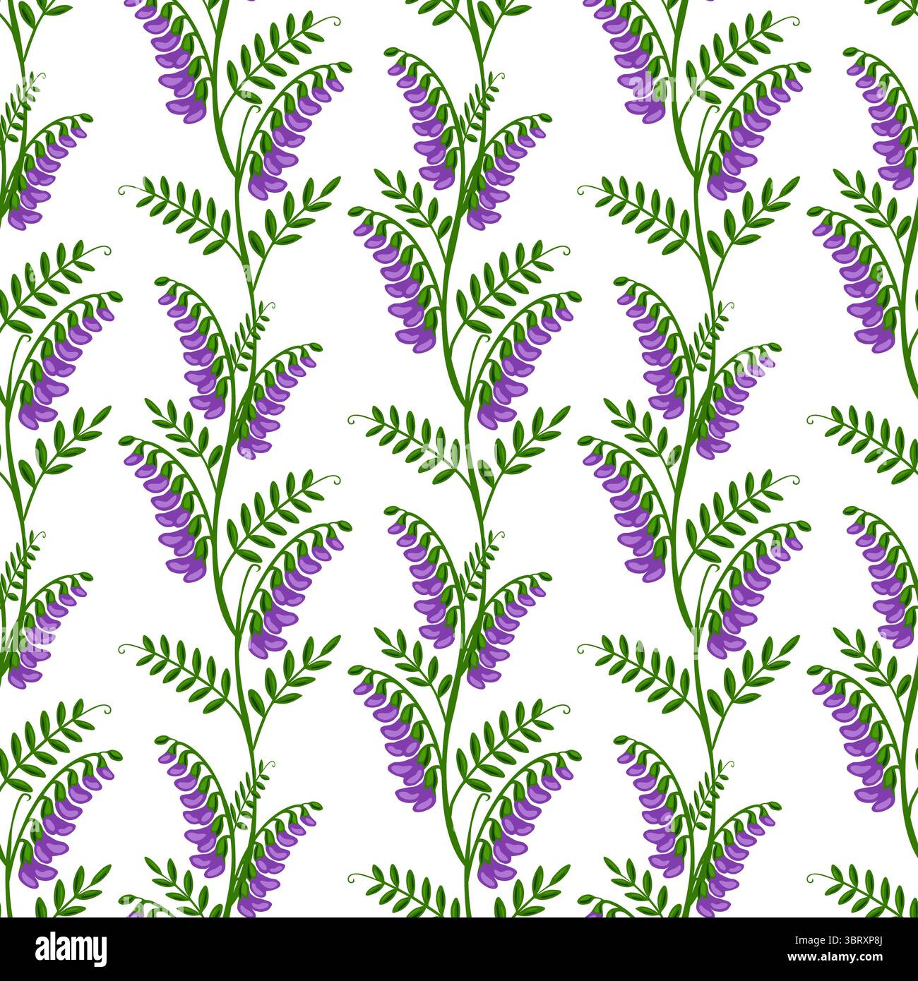 Wildflower flower pattern in Stock Vector Images - Alamy