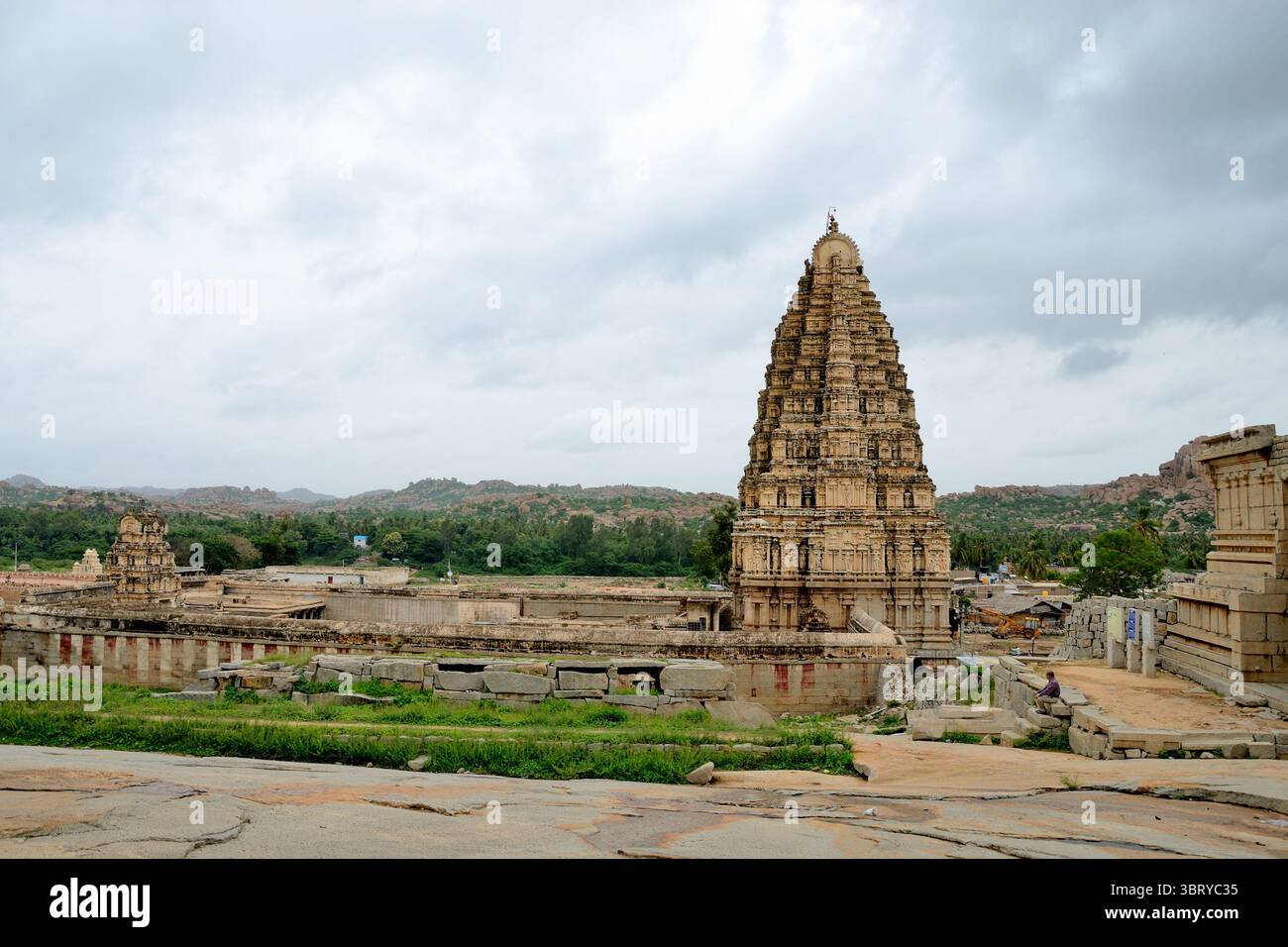 Virupaksha Temple, built in the 7th century and dedicated to Lord Shiva ...