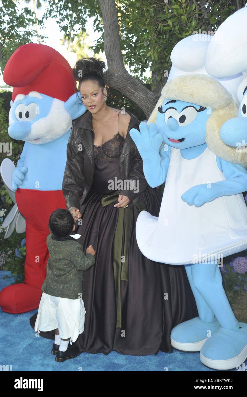 Ca. 13th July, 2025. Riot Rose Mayers, Rihanna, RZA Athelston Mayers at ...