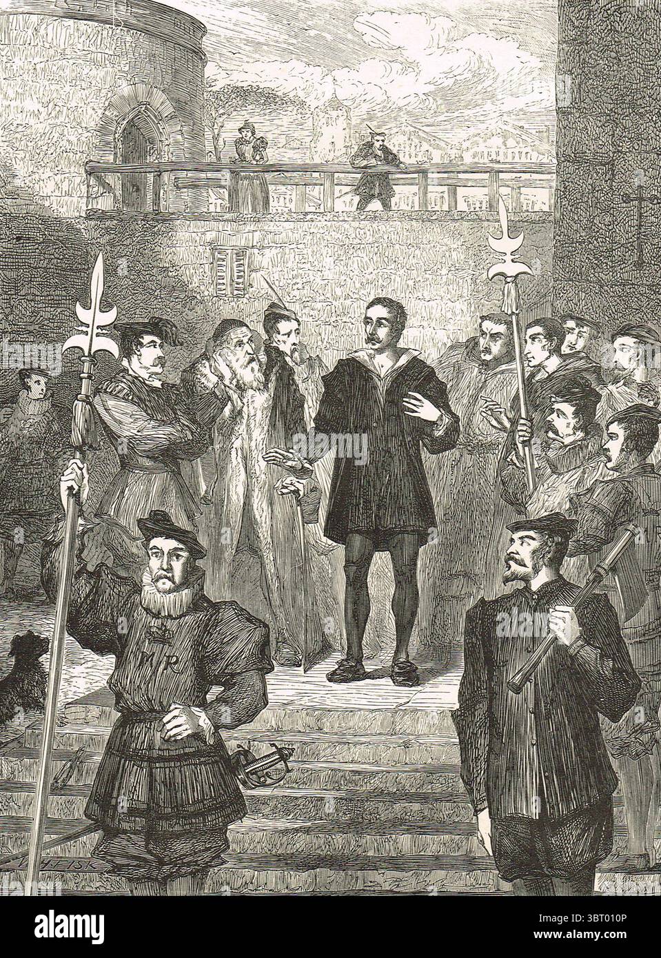 Execution of Sir Thomas Wyatt the Younger, Wyatts rebellion, 11 April ...