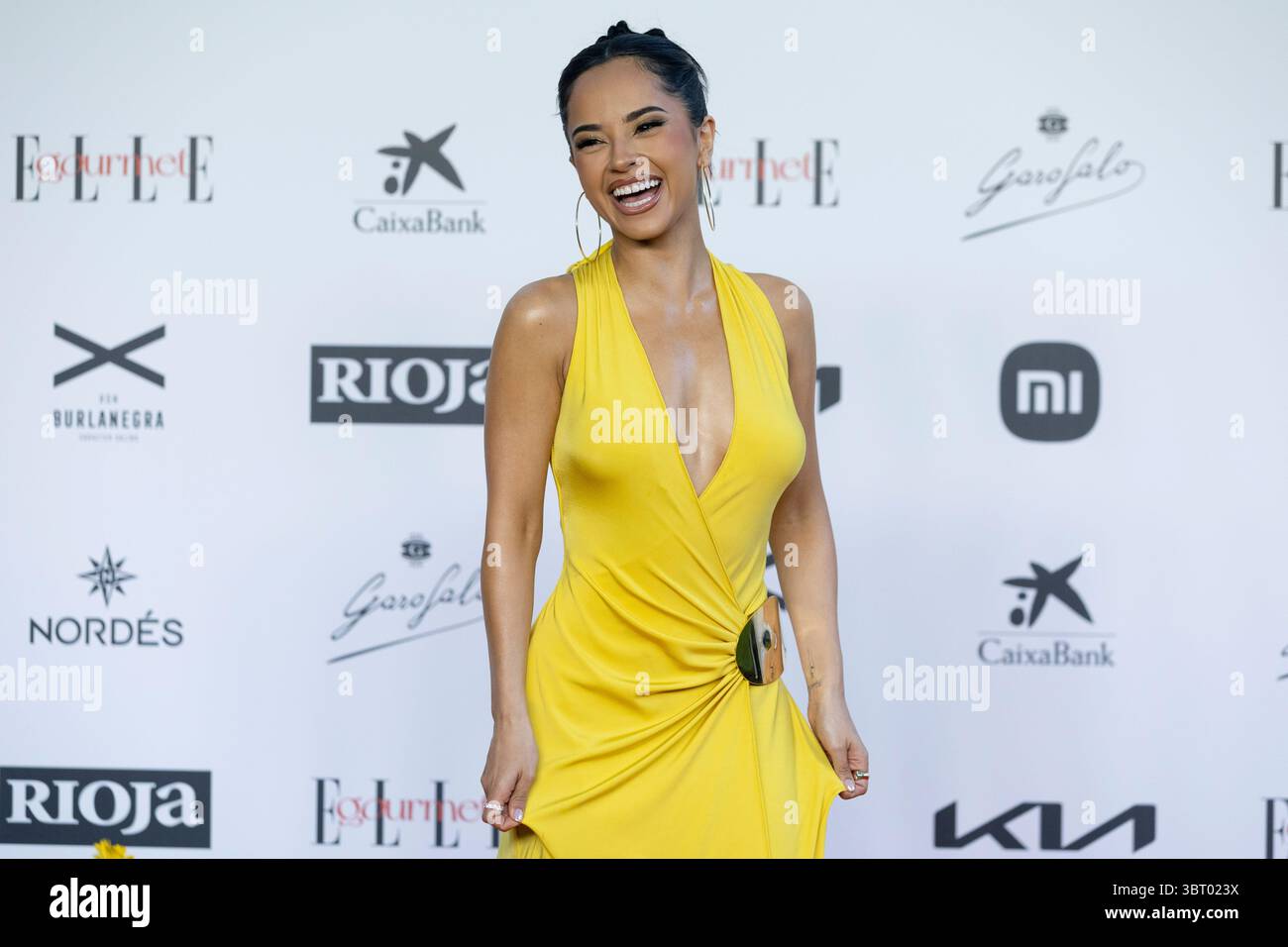 Madrid, Spain. 08th July, 2025. Becky G attends the 'ELLE Gourmet ...