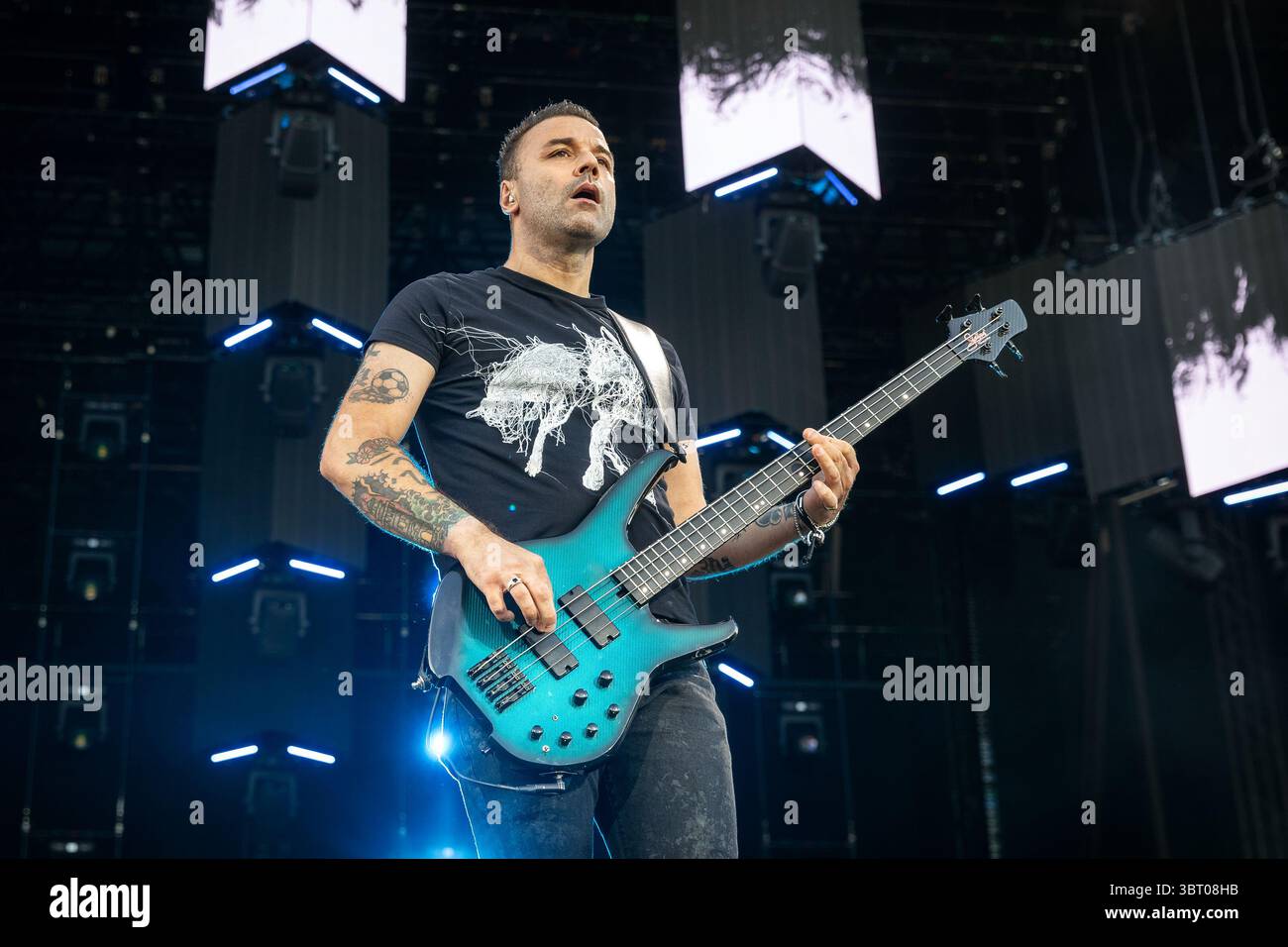 Oslo, Norway. 25th, June 2025. The English rock band Muse performs a ...