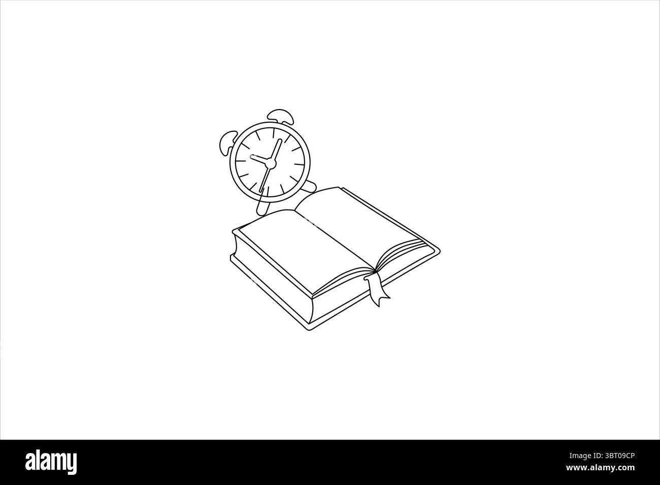 Continuous single line art and simple design sketch outline vector icon ...