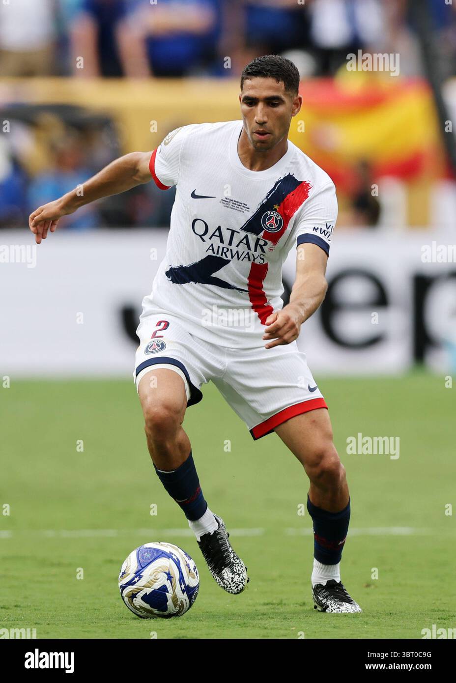 New Jersey, USA. 13th July, 2025. Achraf Hakimi of PSG during the ...