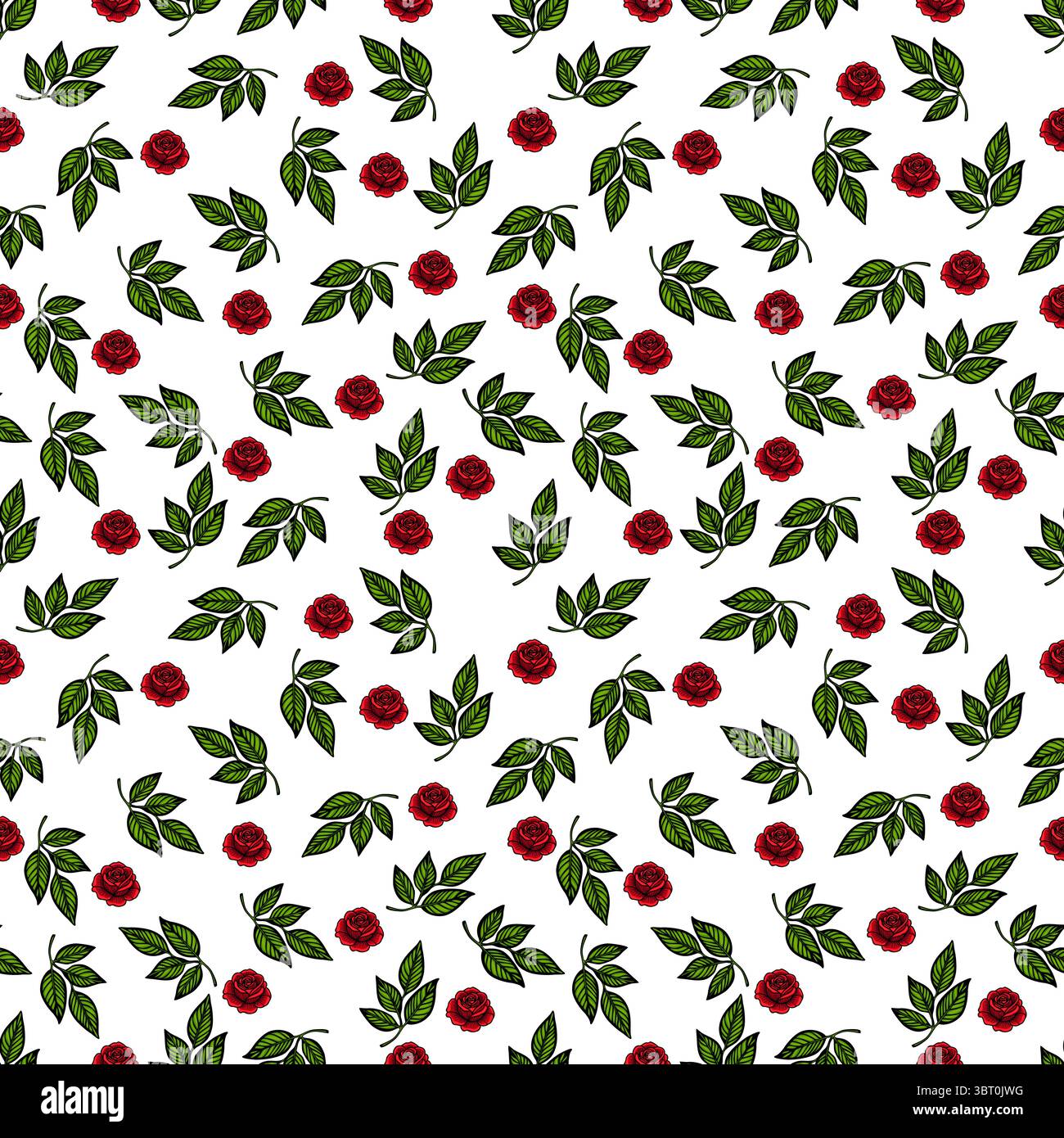 Red rose wallpapers Stock Vector Images - Alamy
