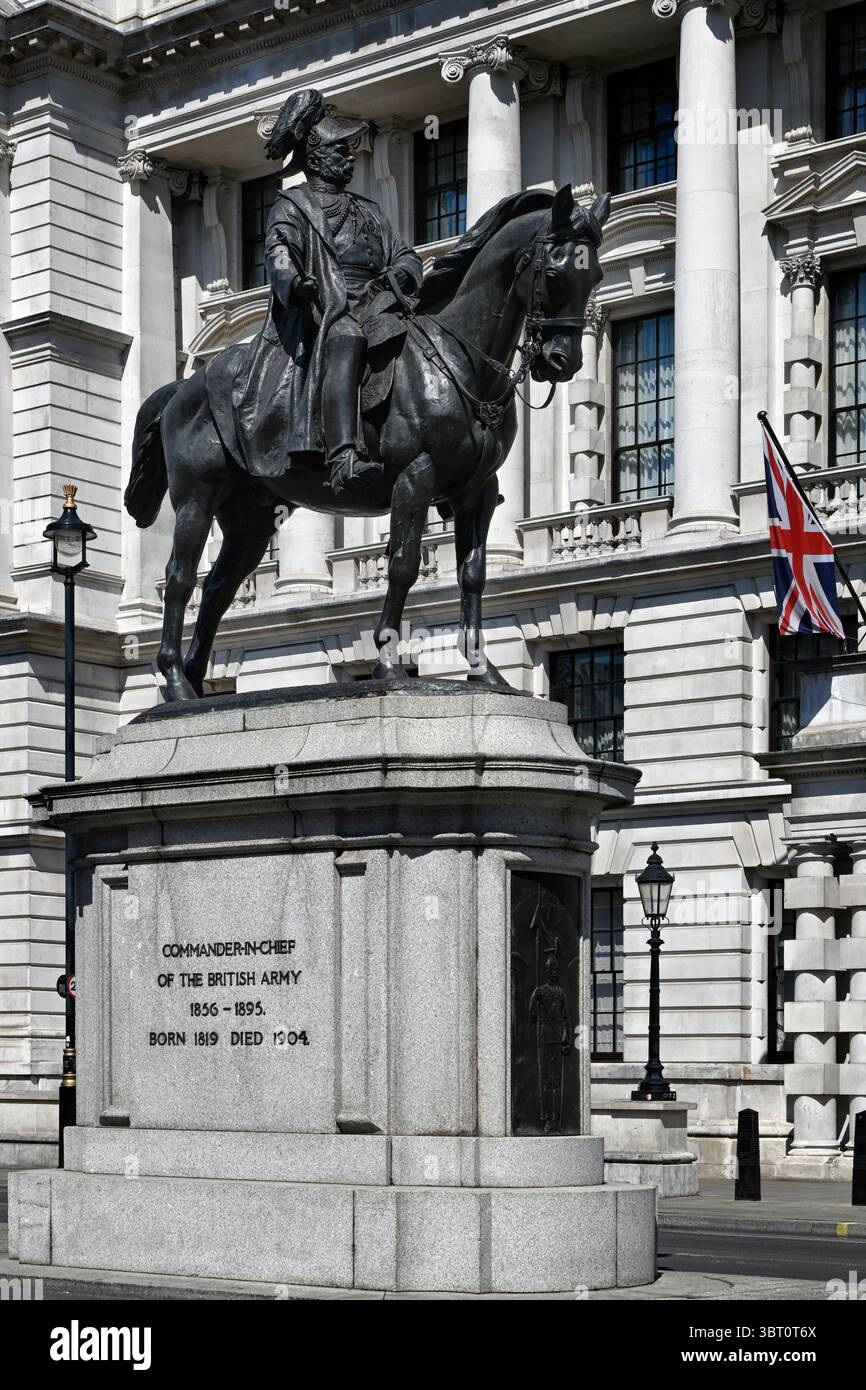 LONDON, UK - MAY 13, 2025: Memorial statue of Prince George, Duke of ...