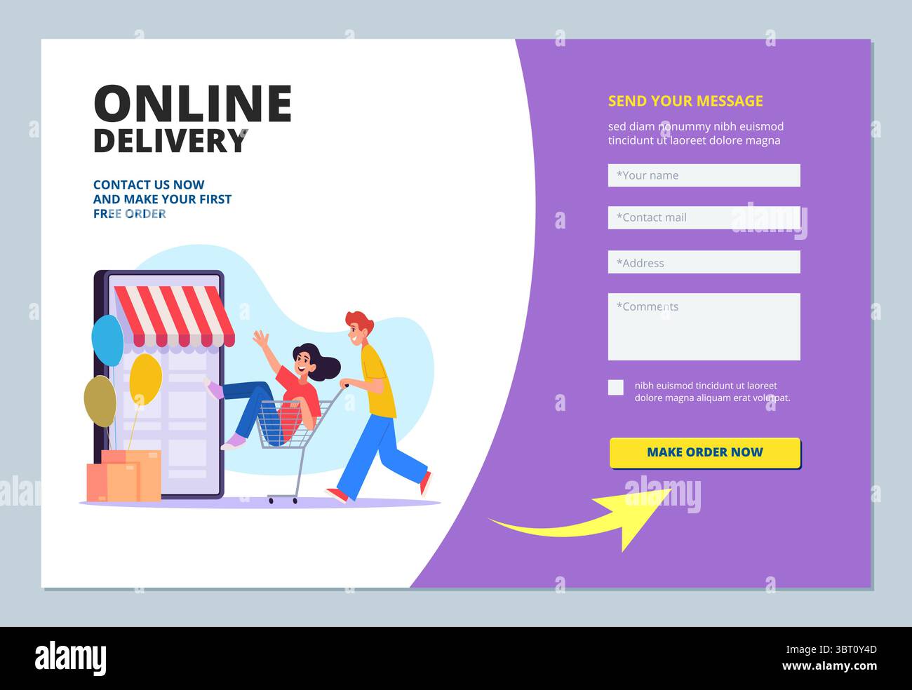 Payment buyers Stock Vector Images - Alamy