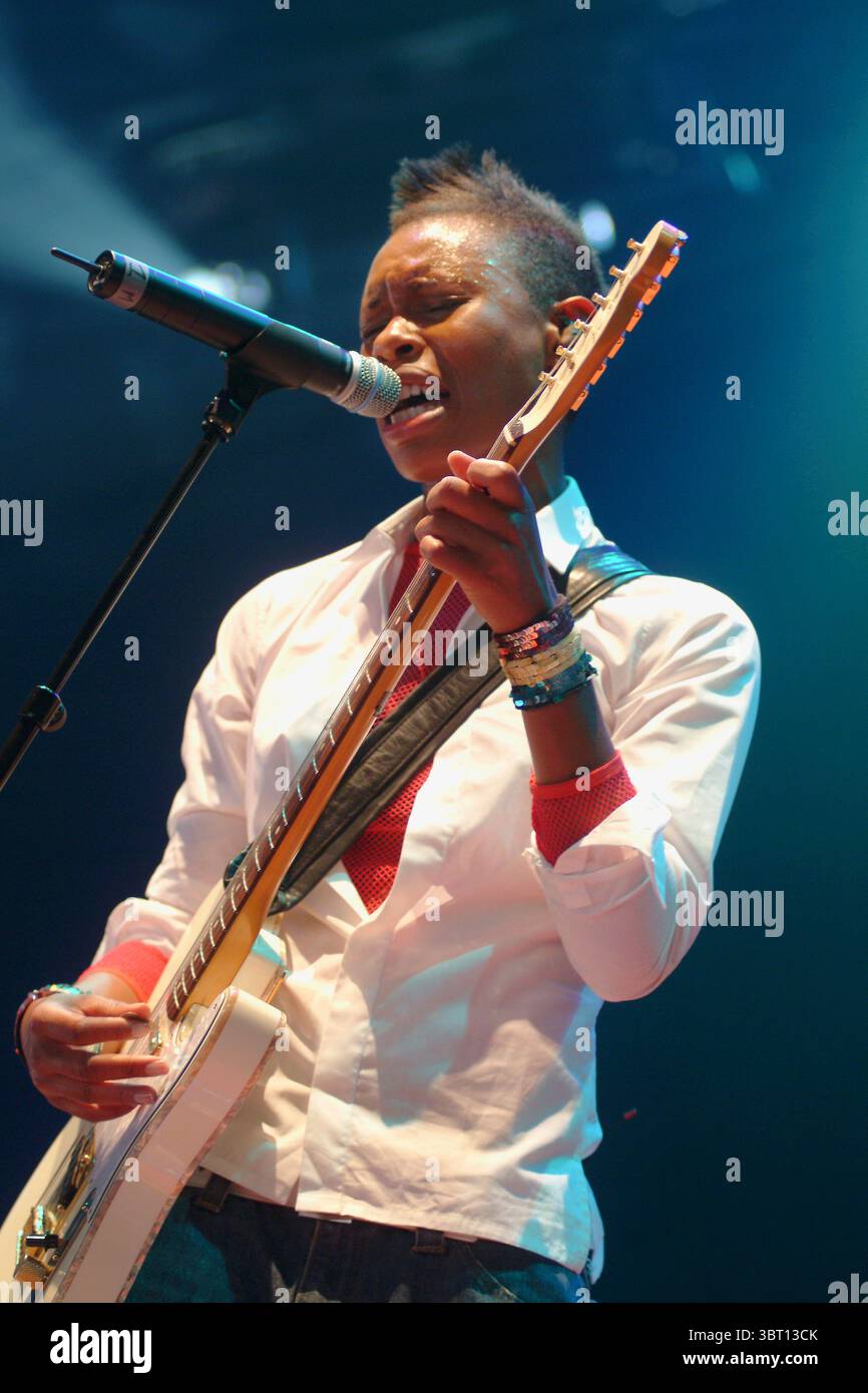 Skin (ex- skunk anansie) la Chanteuse de Skunk Anansie | Skin the front ...