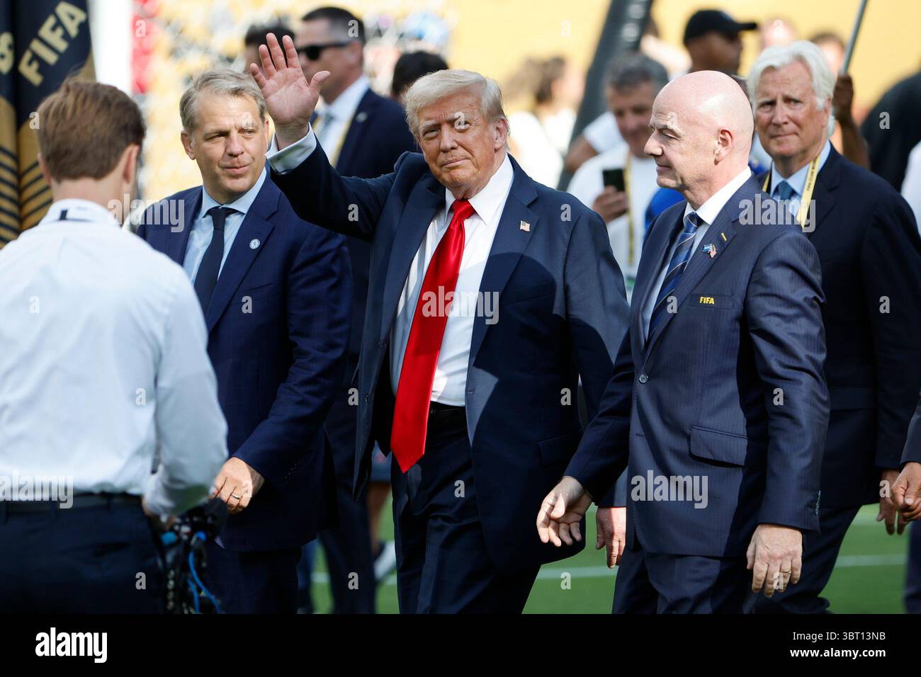 East Rutherford, Etats Unis. 13th July, 2025. Chelsea FC owner Todd ...