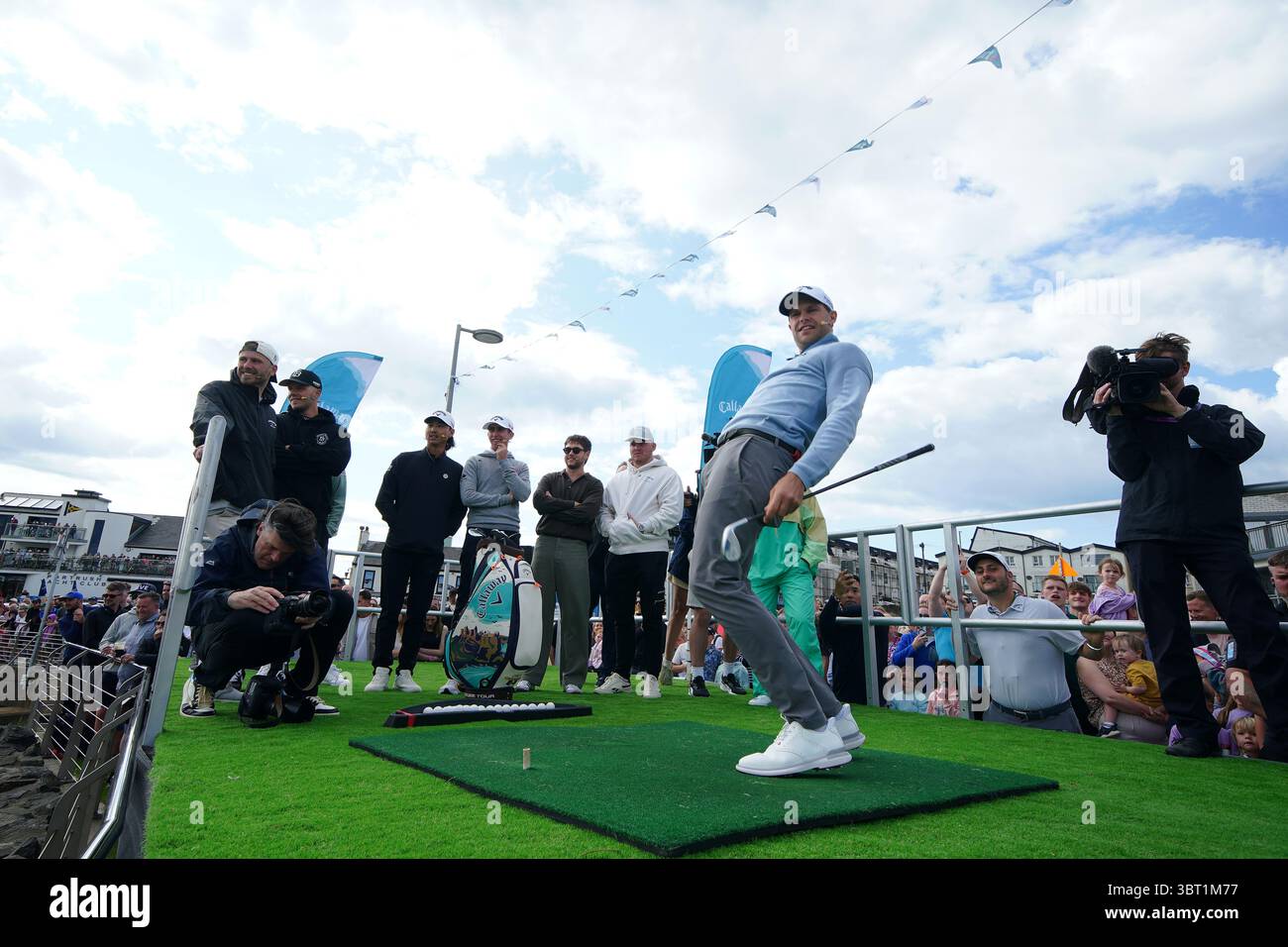 Belgium's Thomas Detry competing in the 'An Evening with Callaway ...