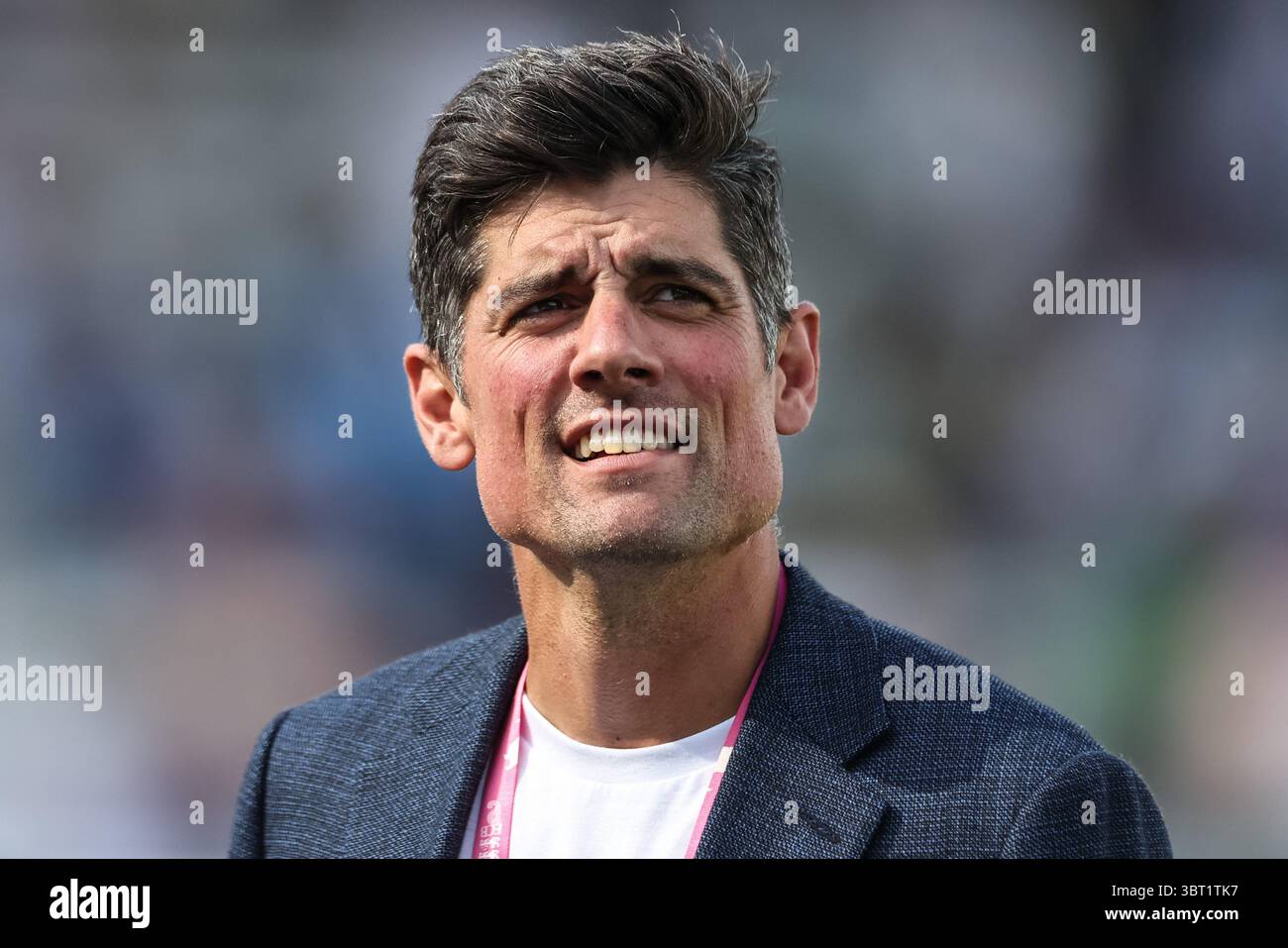 Sir Alastair Cook during the 3rd Rothesay Test Match Day 5 England v ...