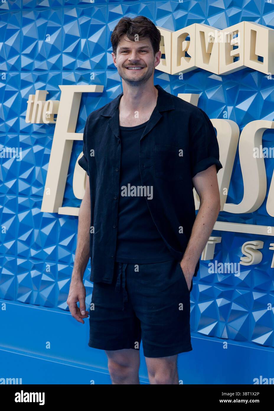 Jim Chapman attends the The Fantastic Four: First Steps UK Launch Event ...