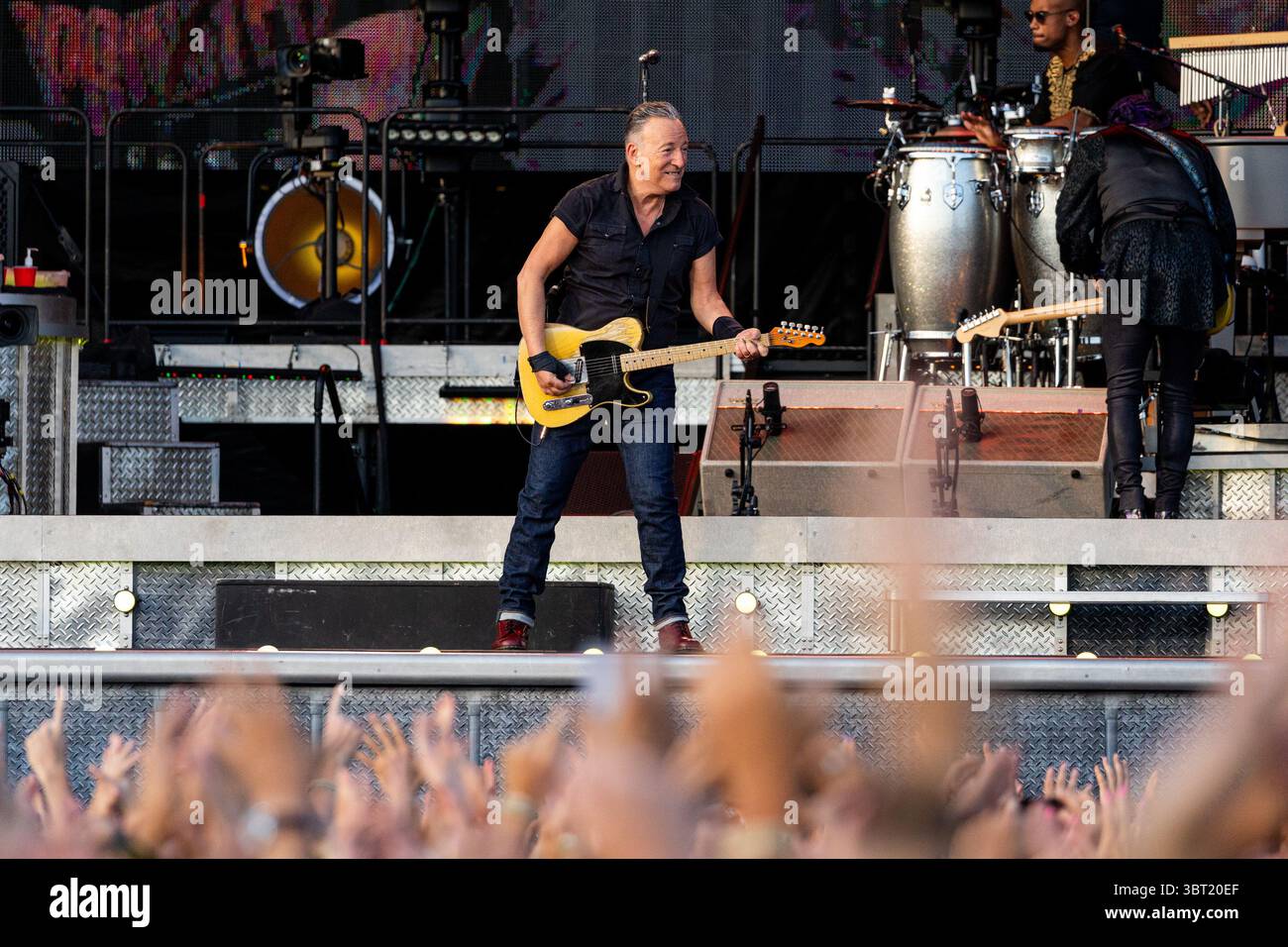 Bruce Springsteen performs live at Autodromo di Monza, Italy, on July ...