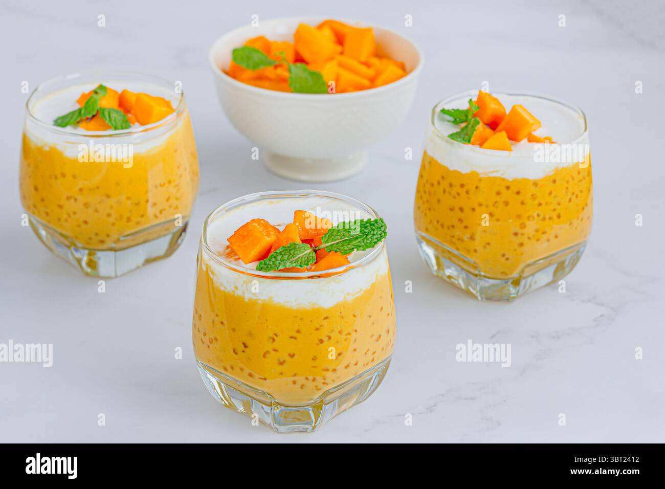 Refreshing and Satisfying Popular Asian Dessert Made with Sago Pearls ...