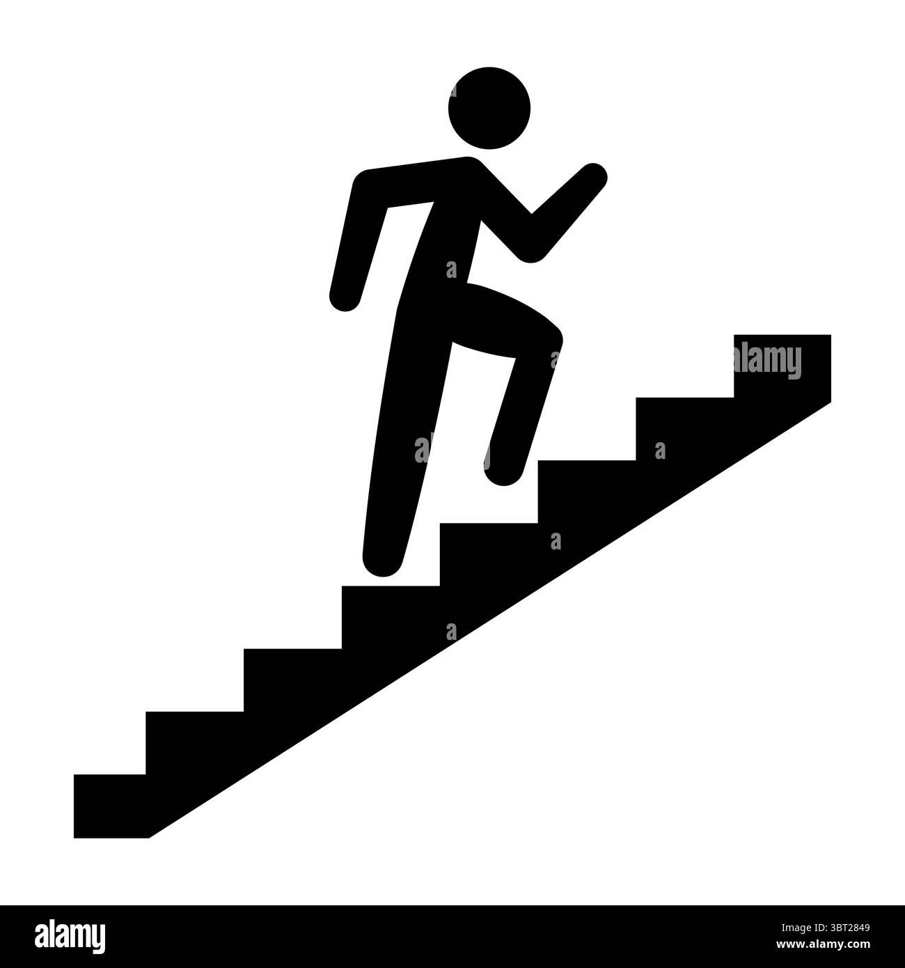 Figure shown walking Cut Out Stock Images & Pictures - Alamy