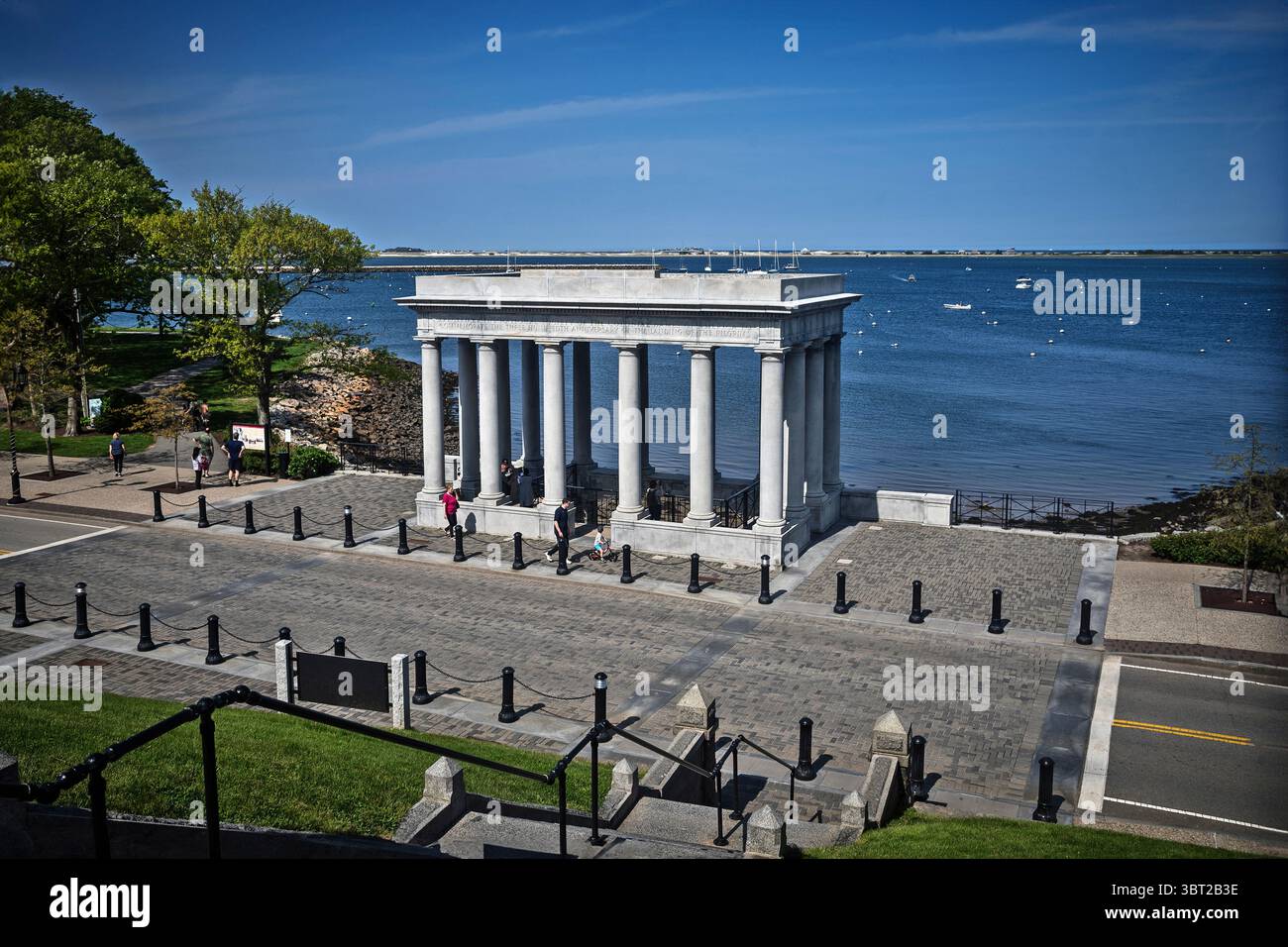 Plymouth’s Pilgrim Memorial State Park, Massachusetts, New England, USA ...