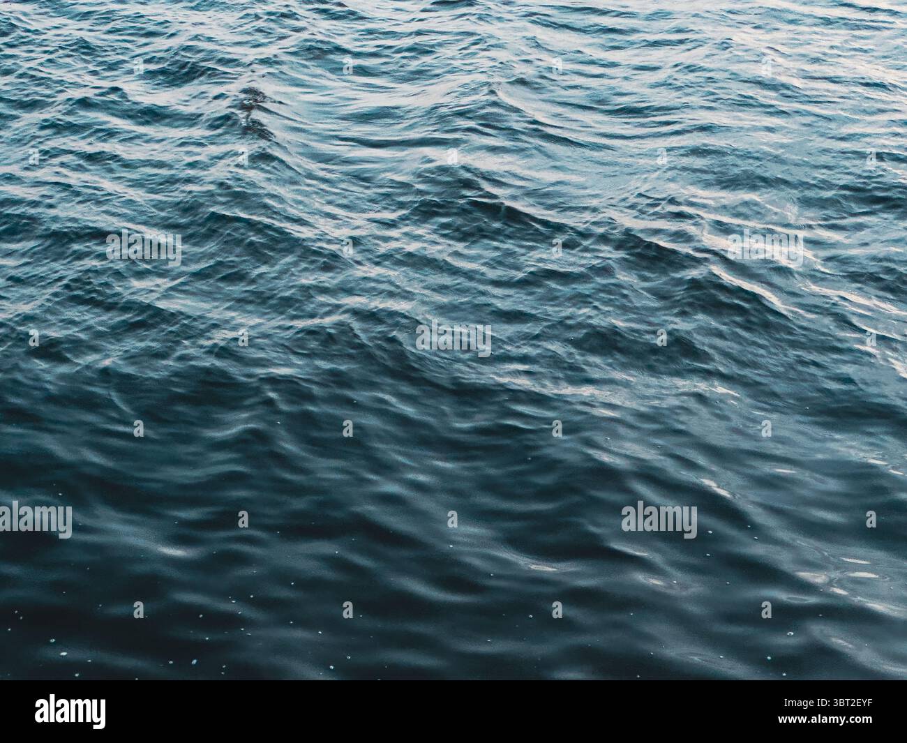 Textured water wave surface in natural daylight, HD water waves with ...