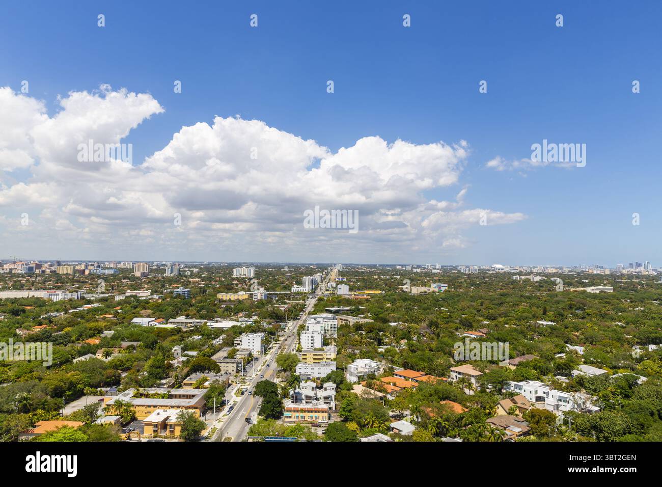 Urban landscape coconut grove neighborhood hi-res stock photography and ...