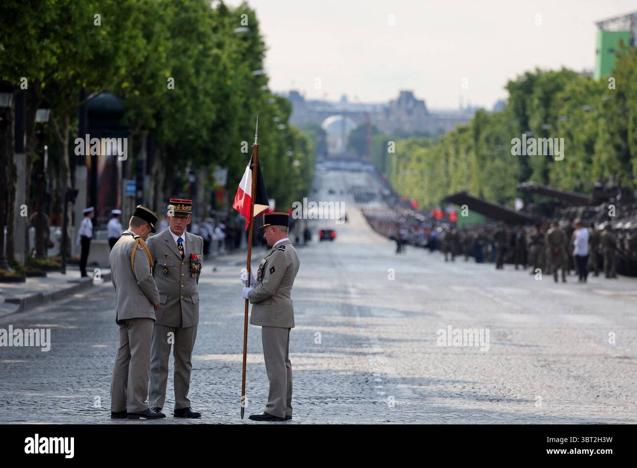 Paris, France. 14th July, 2025. French Military Governor of Paris (GMP ...