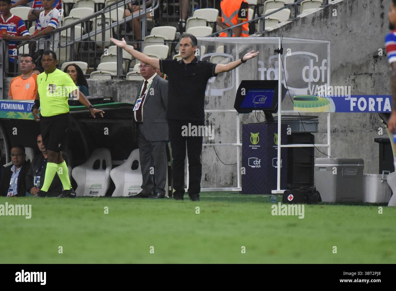 Arena Castelão Leo Conde manager of Ceara during the Campeonato ...