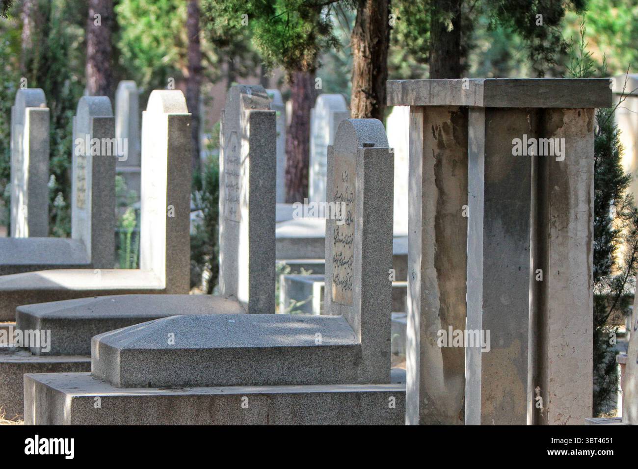 July 6, 2019 - Tehran, Iran - Tehran Zoroastrian tomb complex is ...