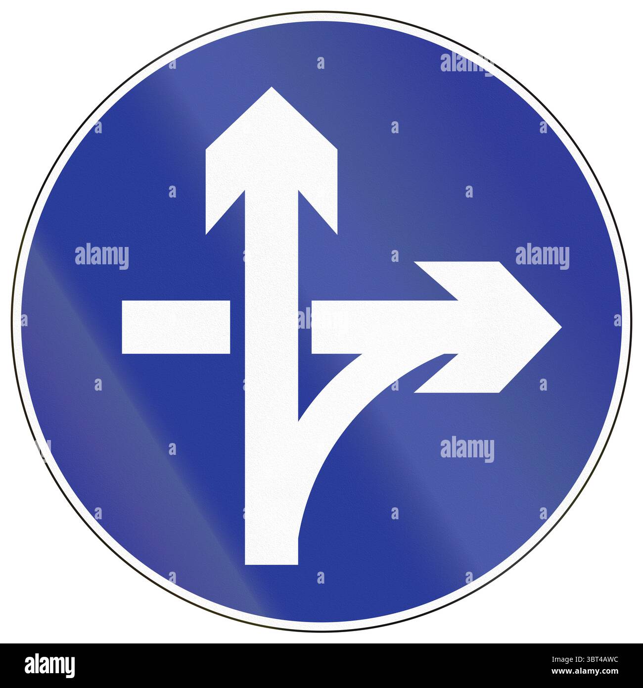 Interchange lane Cut Out Stock Images & Pictures - Alamy