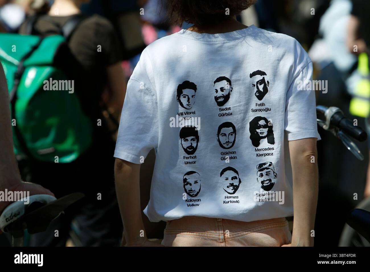 "Hamburg, Germany - 05 11 2025" Demonstration against right-wing ...