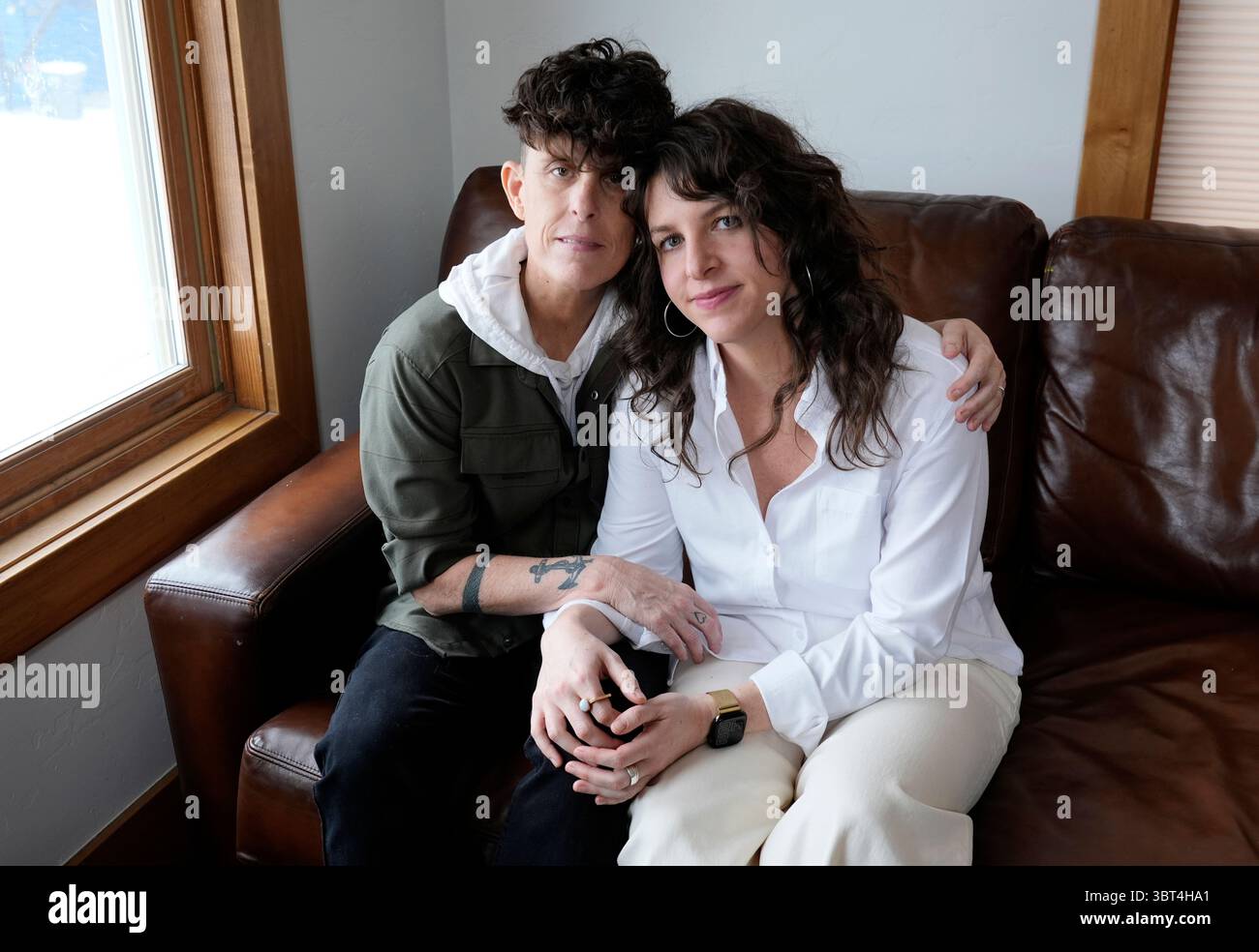 Andrea Gibson, left, and Megan Falley, subjects of the film "Come See ...