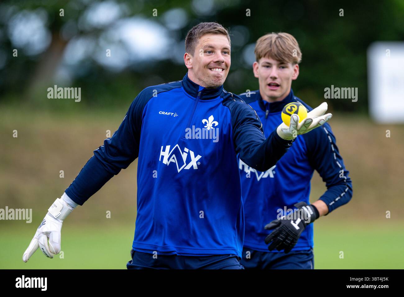 Alexander Brunst (SV Darmstadt 98, #30) beim Training, SV Darmstadt 98 ...