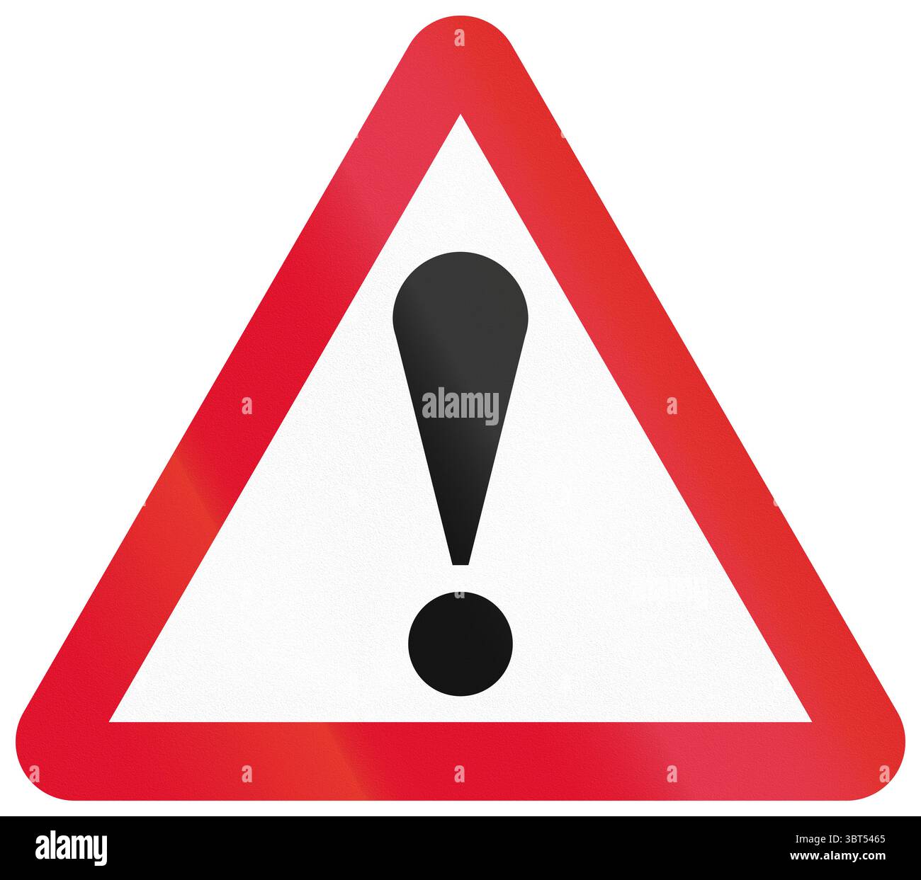 Chinese warning road sign used only in Hong Kong - Other dangers Stock ...