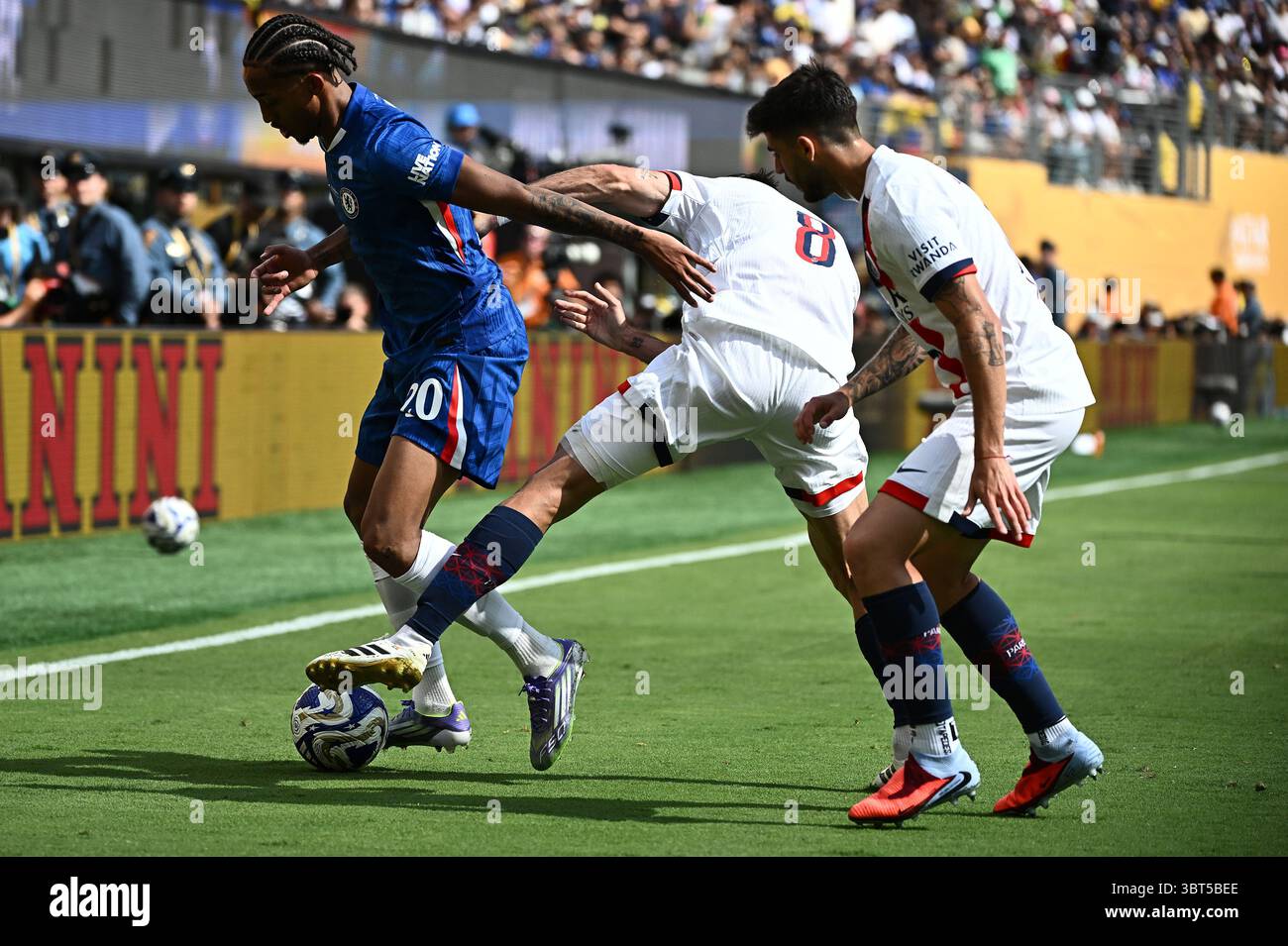 East Rutherford, USA. 13th July, 2025. Joao Pedro #20 of Chelsea FC ...