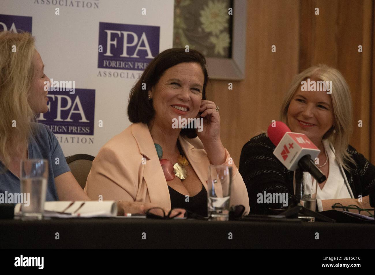 July 14, 2025, London, England, United Kingdom: Sinn Fein leader MARY ...