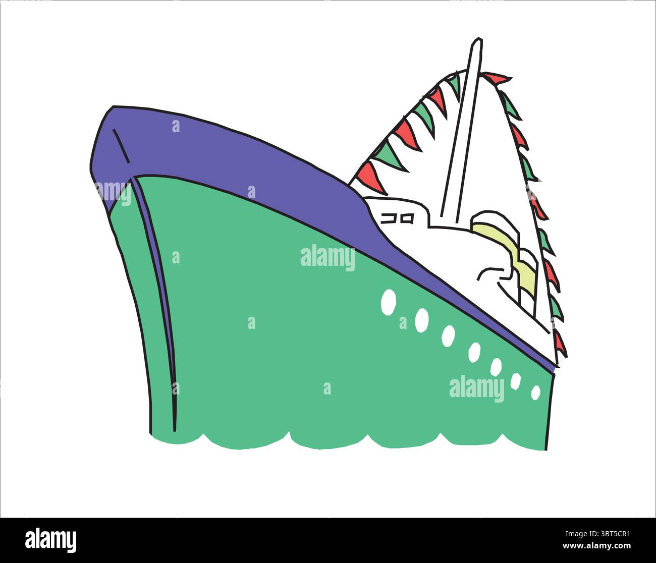 Deck ship transport Stock Vector Images - Alamy